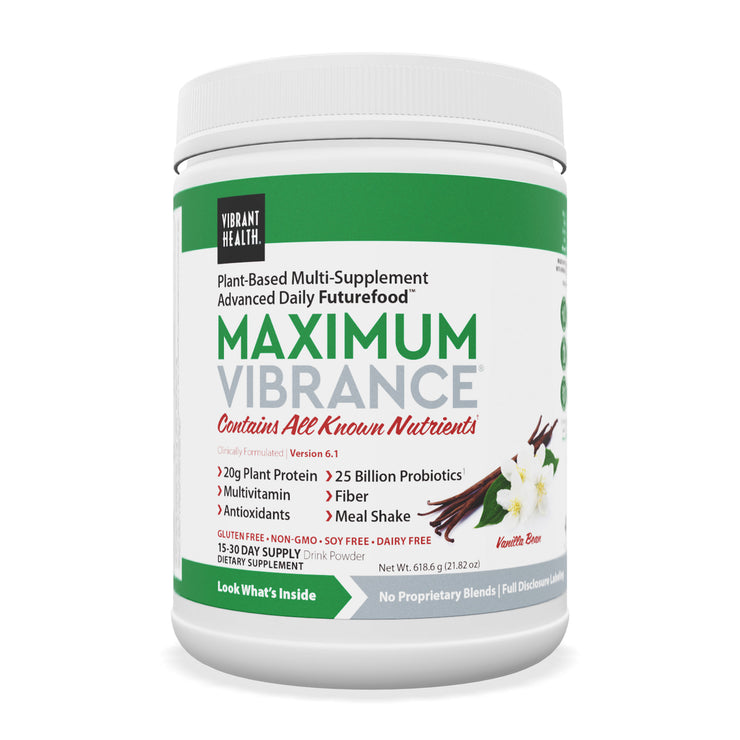 Maximum Vibrance | Vegan Protein Powder | Meal Replacement Shakes